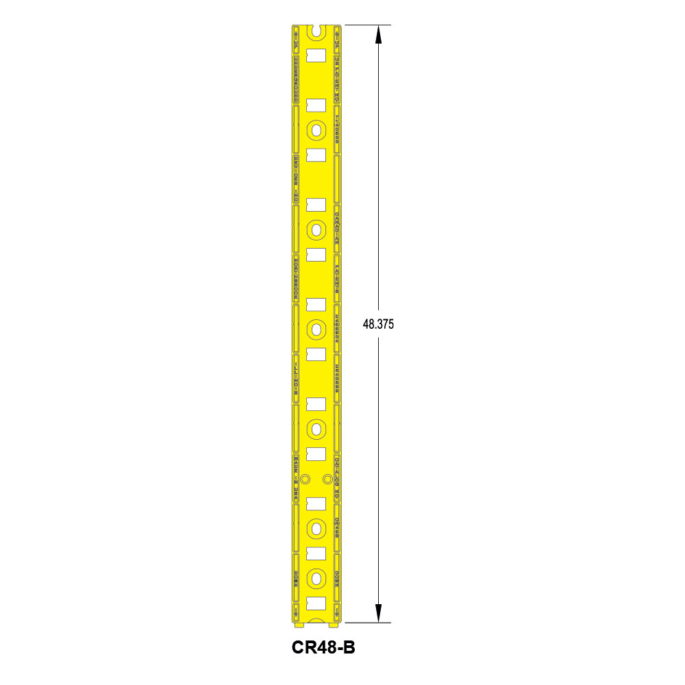 CR48 B Heavy Duty Rack Stanchion – Advance Concrete Products CR48 B Heavy Duty Rack Stanchion – Advance Concrete Products